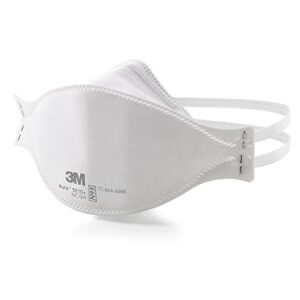 3M Aura Particulate Respirator 9210+, N95, Disposable, Smoke, Grinding, Sanding, Sawing, Sweeping, Dust, Stapled Flat Fold, 20/Pack