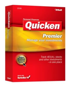 quicken 2008 premier [old version]