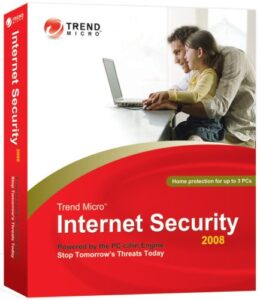 trend micro internet security 2008 3-user [old version]