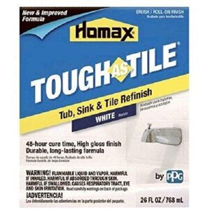 homax 720773 tub & sink brush-on one-part epoxy, 26-ounce white