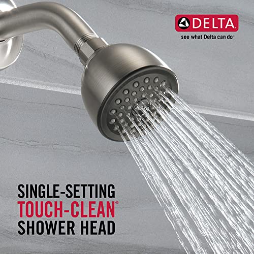 Delta Faucet Single-Spray Touch-Clean Shower Head, Chrome RP38357