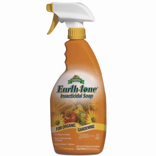 Espoma Organic Earth-Tone Insecticidal Soap - 24 oz Spray IS24,Brown/A