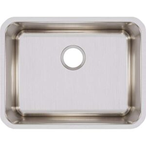 elkay eluh211510 lustertone classic single bowl undermount stainless steel sink