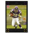 2007 topps football # 301 adrian peterson (rc) rookie card - minnesota vikings - nfl trading cards