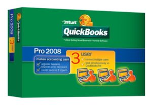 quickbooks pro 2008 3 user [old version]