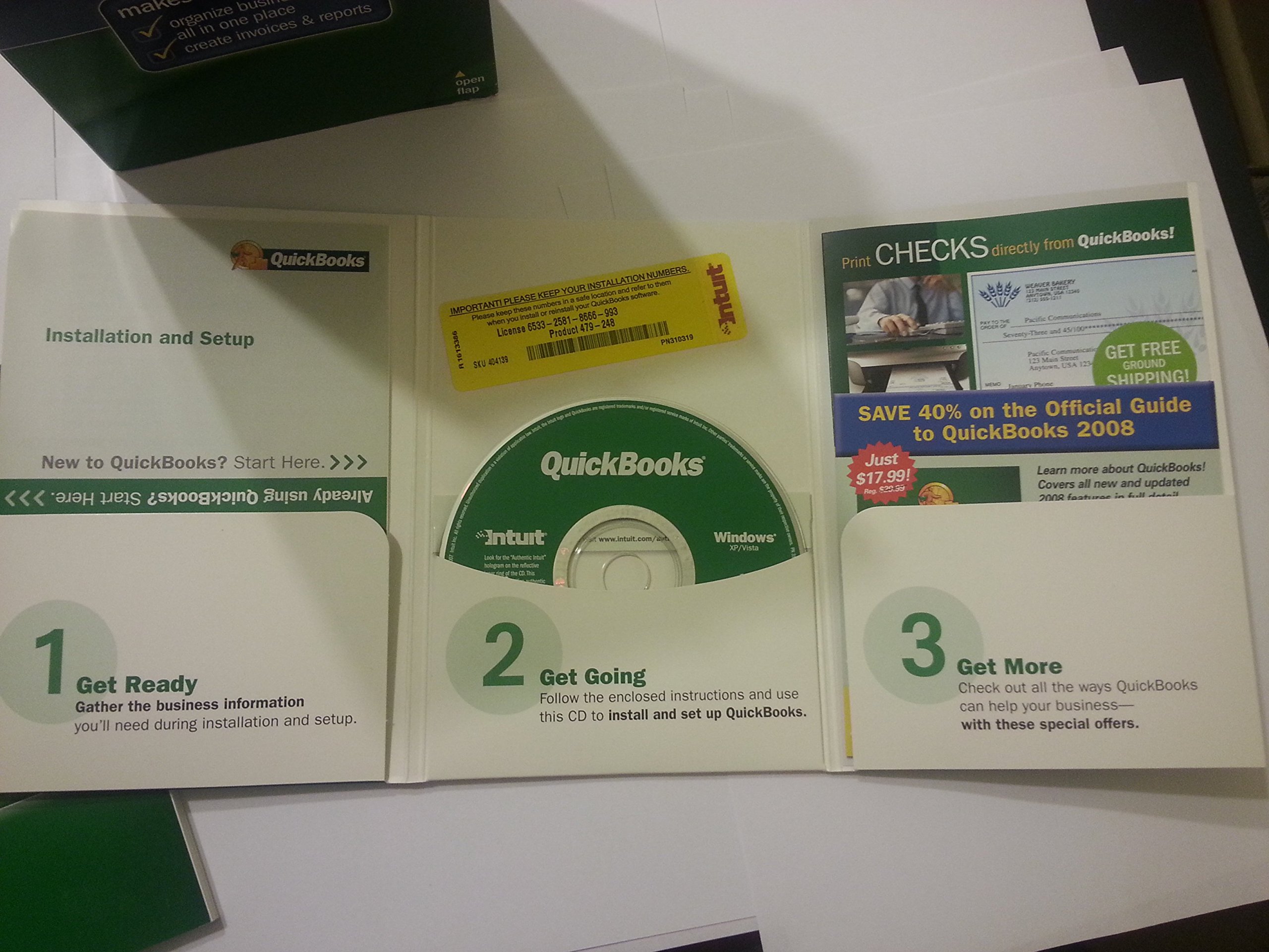 QuickBooks Pro 2008 [OLD VERSION]