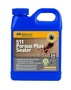 miracle sealants plus qt 511 porous plus sealer 32 oz quart