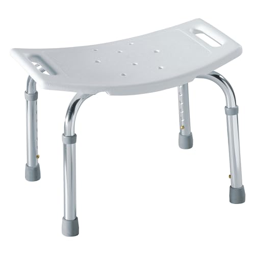 Moen DN7025 Home Care Bath Safety Non-Slip Adjustable Tub and Shower Chair, White