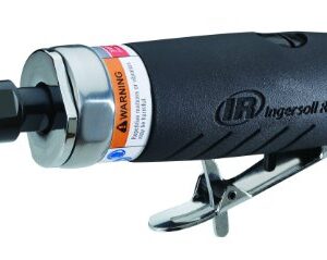 Ingersoll Rand 3107G Air Die Grinder Edge Series – 1/4", Heavy Duty, Straight, Ergonomic Grip, Ball Bearing Construction, Lightweight Tool, Black