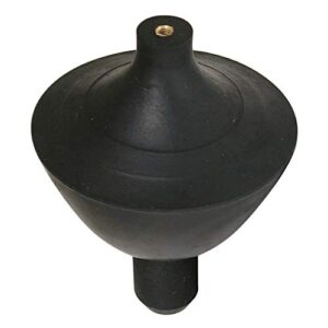 danco universal self aligning toilet tank ball, rubber, black, 88762