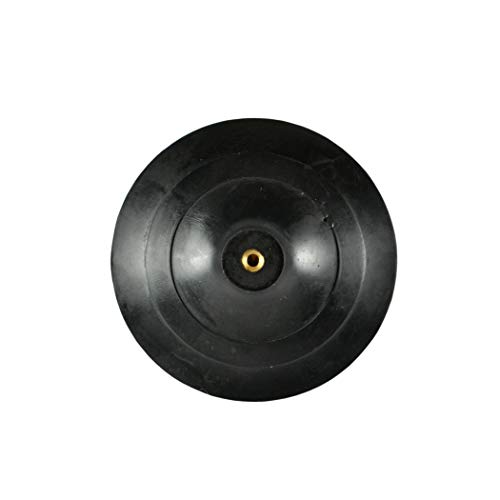 Danco Universal Self Aligning Toilet Tank Ball, Rubber, Black, 88762