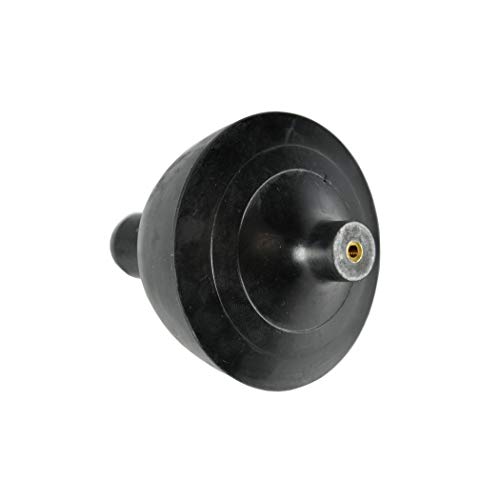 Danco Universal Self Aligning Toilet Tank Ball, Rubber, Black, 88762