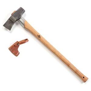 gransfors bruk splitting maul 31.50 inch wood splitting axe, 450