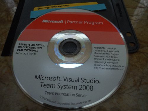 Microsoft Visual Studio Team System 2008 Team Foundation Server Old Version