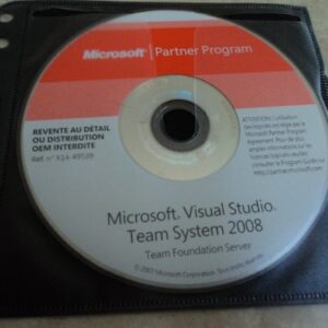 Microsoft Visual Studio Team System 2008 Team Foundation Server Old Version