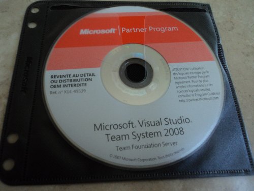 Microsoft Visual Studio Team System 2008 Team Foundation Server Old Version