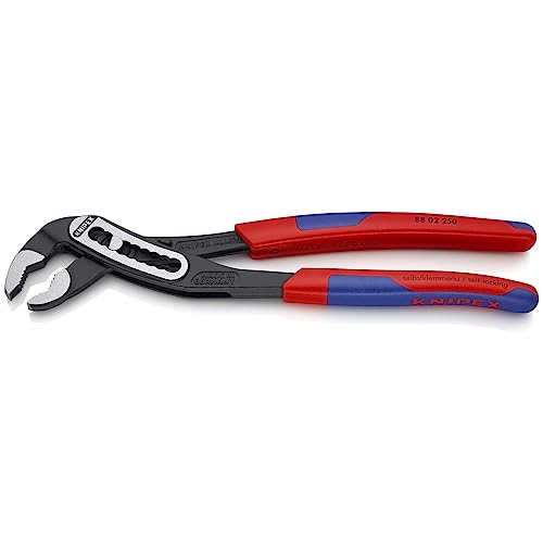 KNIPEX Tools - Alligator Water Pump Pliers, Multi-Component (8802250), 10 inches