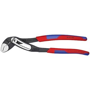 KNIPEX Tools - Alligator Water Pump Pliers, Multi-Component (8802250), 10 inches