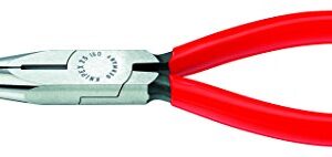 KNIPEX - 25 01 160 Tools - Long Nose Pliers With Cutter (2501160), 6-1/4 inches