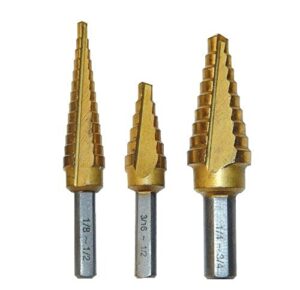 astro 9445 titanium step drill bit set