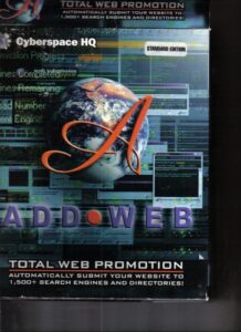 add web total web promotion, cyberspace hq, standard edition