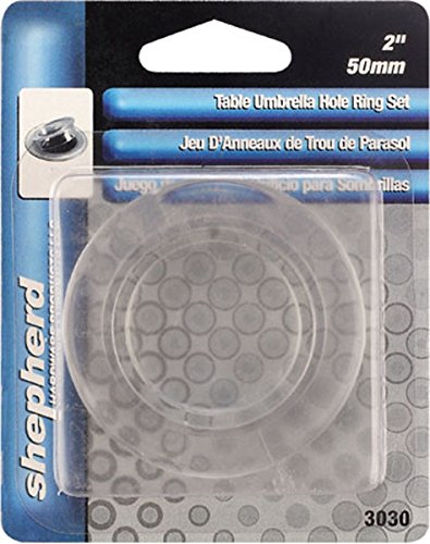 Shepherd Hardware 3030 Standard Size Umbrella Hole Ring and Cap Set