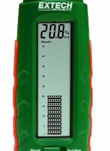 Extech MO210 Pocket Size Moisture Meter with 2-in-1 Digital LCD Readout and Analog Bargraph