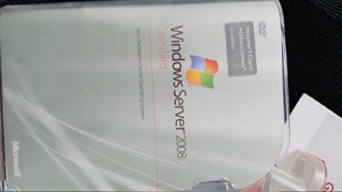 Microsoft Windows Server Standard 2008 5 Client [Old Version]