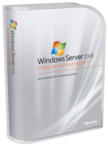 Microsoft Windows Server Enterprise 2008 w/o Hyper-V 25 Client [Old Version]