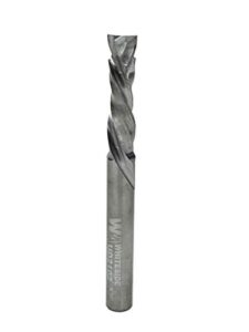 whiteside router bits ud2102 up/down cut spiral bit with solid carbide compression and 1/4-inch cutting diameter