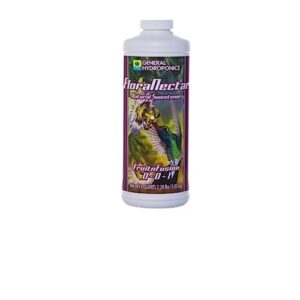 general hydroponics floranectar fruitnfusion, sweetener, 0-0-1, 1 qt., white