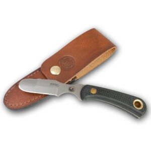 knives of alaska 00069fg muskrat knife, black