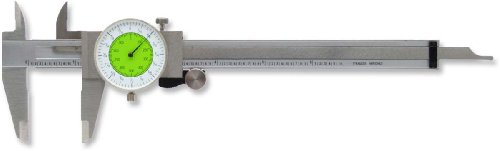 Oshlun MTDCF-06 6-Inch Stainless Steel Fractional Dial Caliper