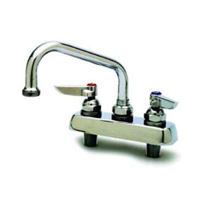 ts brass b-1111 workboard faucet with swing nozzle, chrome