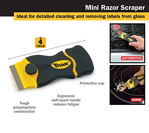 Titan 17002 2-Piece Multi-Purpose and Mini Razor Scraper Set