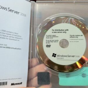 Microsoft Windows Server Standard 2008 32-bit/x64 for System Builders Old Version