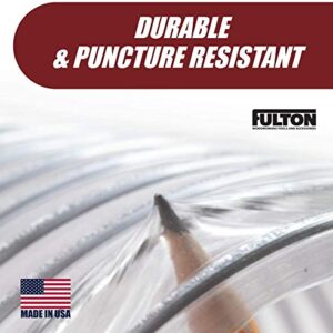 4" x 20’ Ultra Flex Clear Vue Heavy Duty PVC Dust Debris and Fume Collection Hose MADE IN USA!