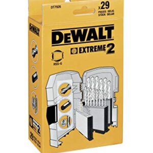 Dewalt DT7926-XJ Metal drill bit-Set (29 Piece) HSS-G