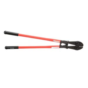 RIDGID 14228 Model S30 Heavy-Duty Bolt Cutter with Comfortable Grips and Alloy Steel Jaws 14228, 31”, Red