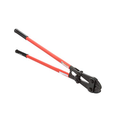 RIDGID 14228 Model S30 Heavy-Duty Bolt Cutter with Comfortable Grips and Alloy Steel Jaws 14228, 31”, Red