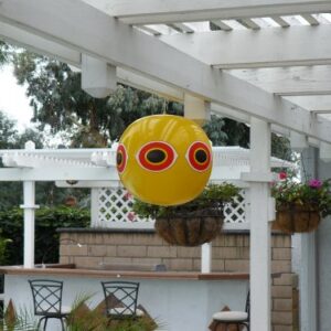 Bird B Gone MMSEB Balloon Bird Repellant, 20" D, Bright Yellow