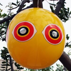 Bird B Gone MMSEB Balloon Bird Repellant, 20" D, Bright Yellow