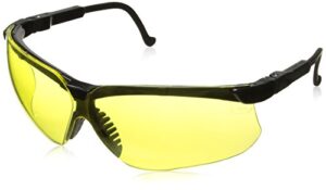 howard leight shooting sports by genesis sharp-shooter anti-glare shooting glasses, amber lens (r-03571)