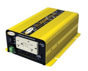 go power! gp-sw300-12 300-watt pure sine wave inverter , yellow