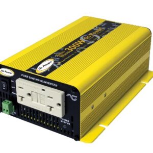 Go Power! GP-SW300-12 300-Watt Pure Sine Wave Inverter , Yellow