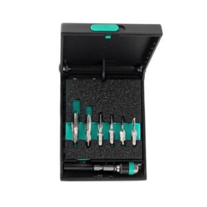 wera 05104654001 844/7 mm tap bit set - silver