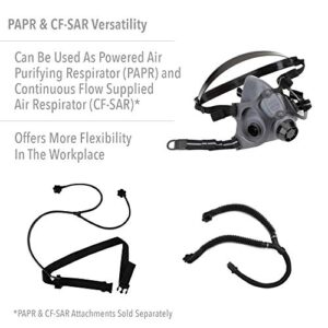 NORTH Honeywell 550030M 5500 Series Low Maintenance Half Mask Respirators, Medium, 1' x 1' x 1' Size