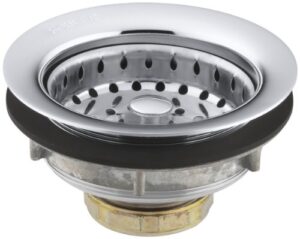 kohler k-8814-cp sink strainer, 3.5, polished chrome