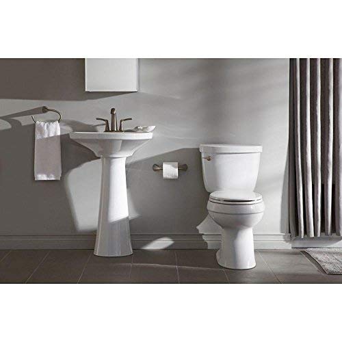 KOHLER K-2364-0 Cimarron Bathroom Sink Pedestal, White