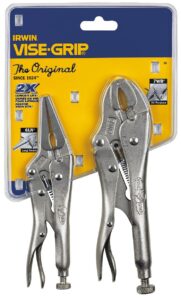 irwin vise-grip original locking pliers set with wire cutter, 2-piece (36)